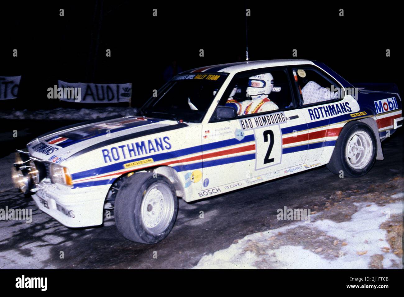 Walter Rohrl (GER) Christian Geistdorfer (GER) Opel Ascona 400 Gr4 ...