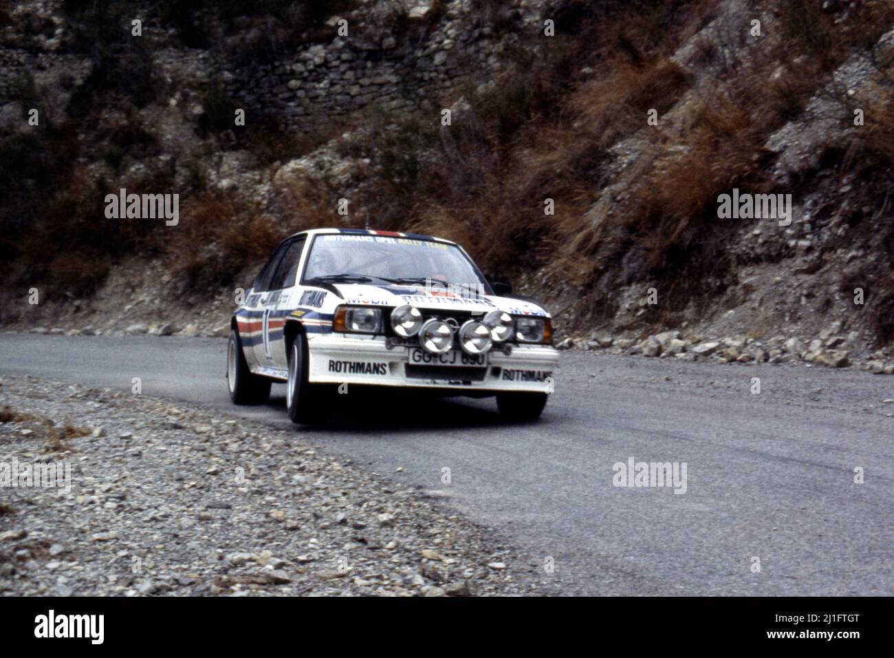 Jochi Kleint (GER) Gunter Wanger (GER) Opel Ascona 400 Gr4 Rothmans ...