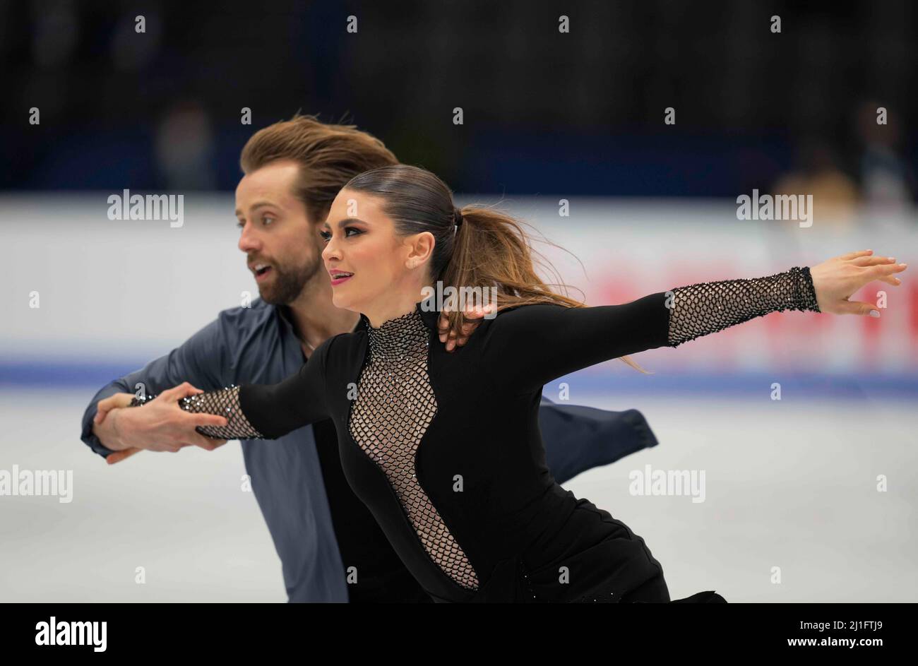 Sud de France Arena, Montpellier, France. 25th Mar, 2022. Kaitlin ...