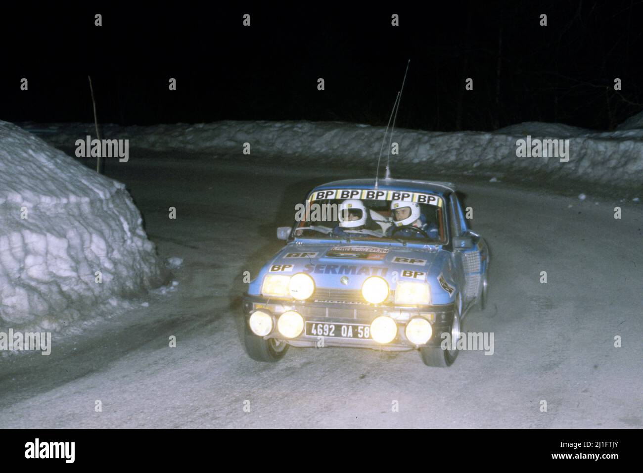 Dany Snobeck (FRA) Denise Emanuelli (FRA) Renault 5 Turbo Gr4 Sermati ...