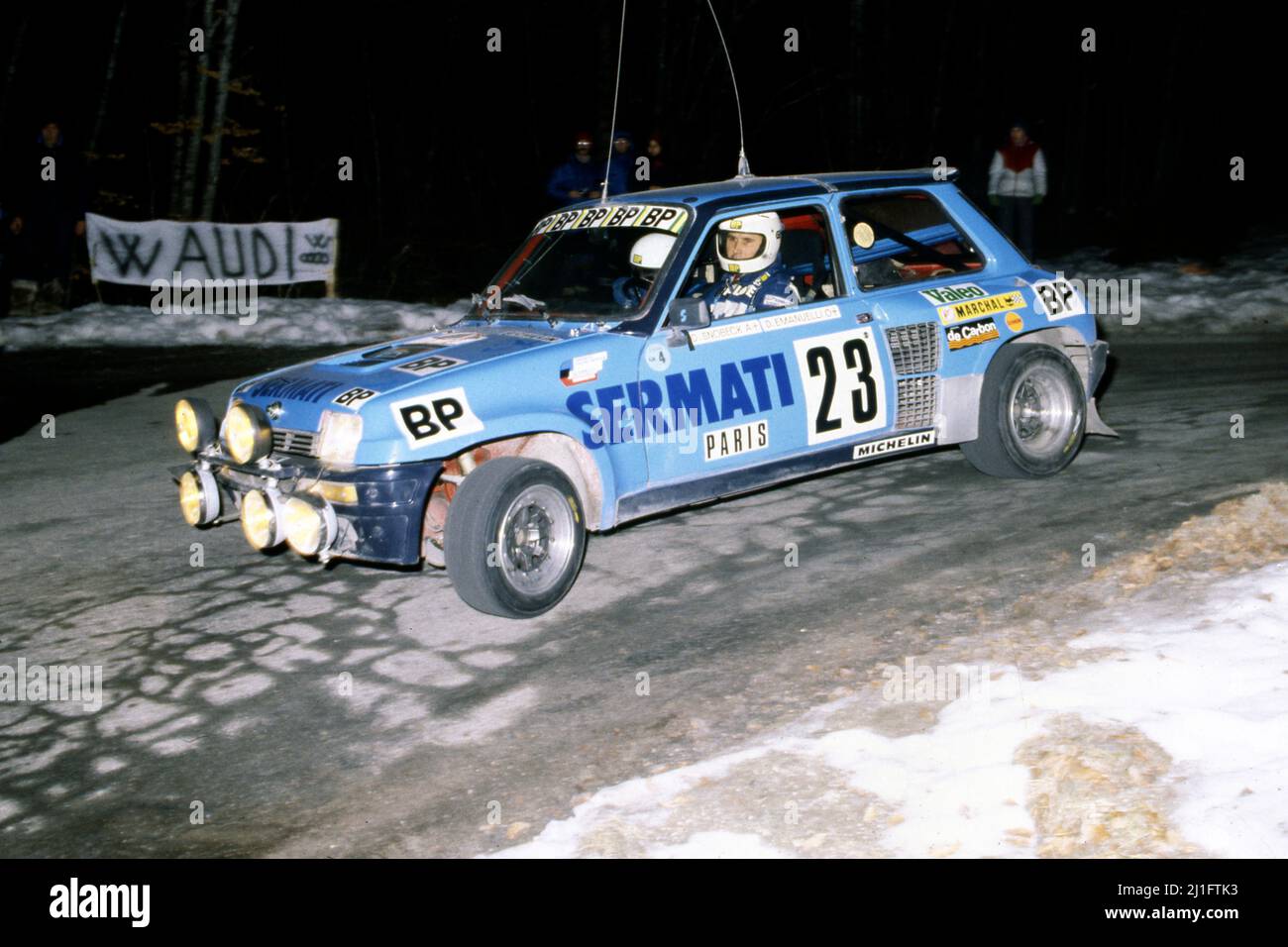 Dany Snobeck (FRA) Denise Emanuelli (FRA) Renault 5 Turbo Gr4 Sermati ...