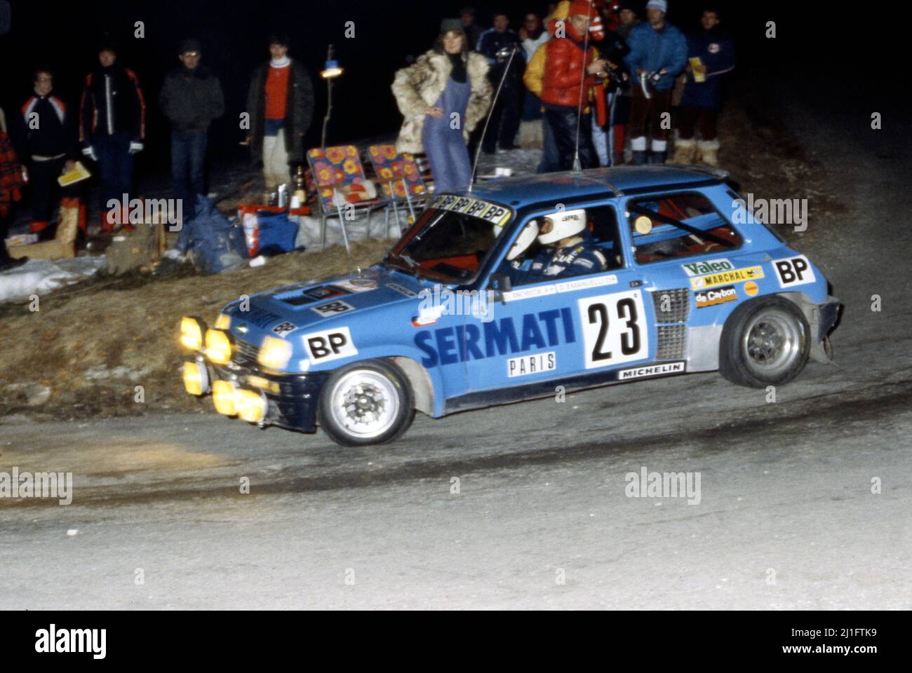 Dany Snobeck (FRA) Denise Emanuelli (FRA) Renault 5 Turbo Gr4 Sermati ...