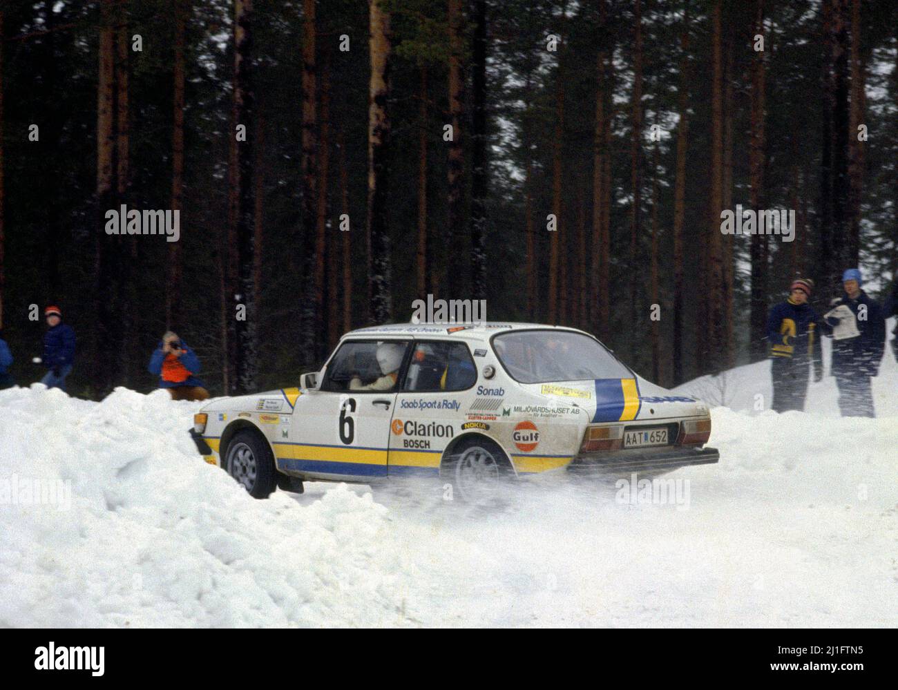 Saab rally team hi-res stock photography and images - Alamy