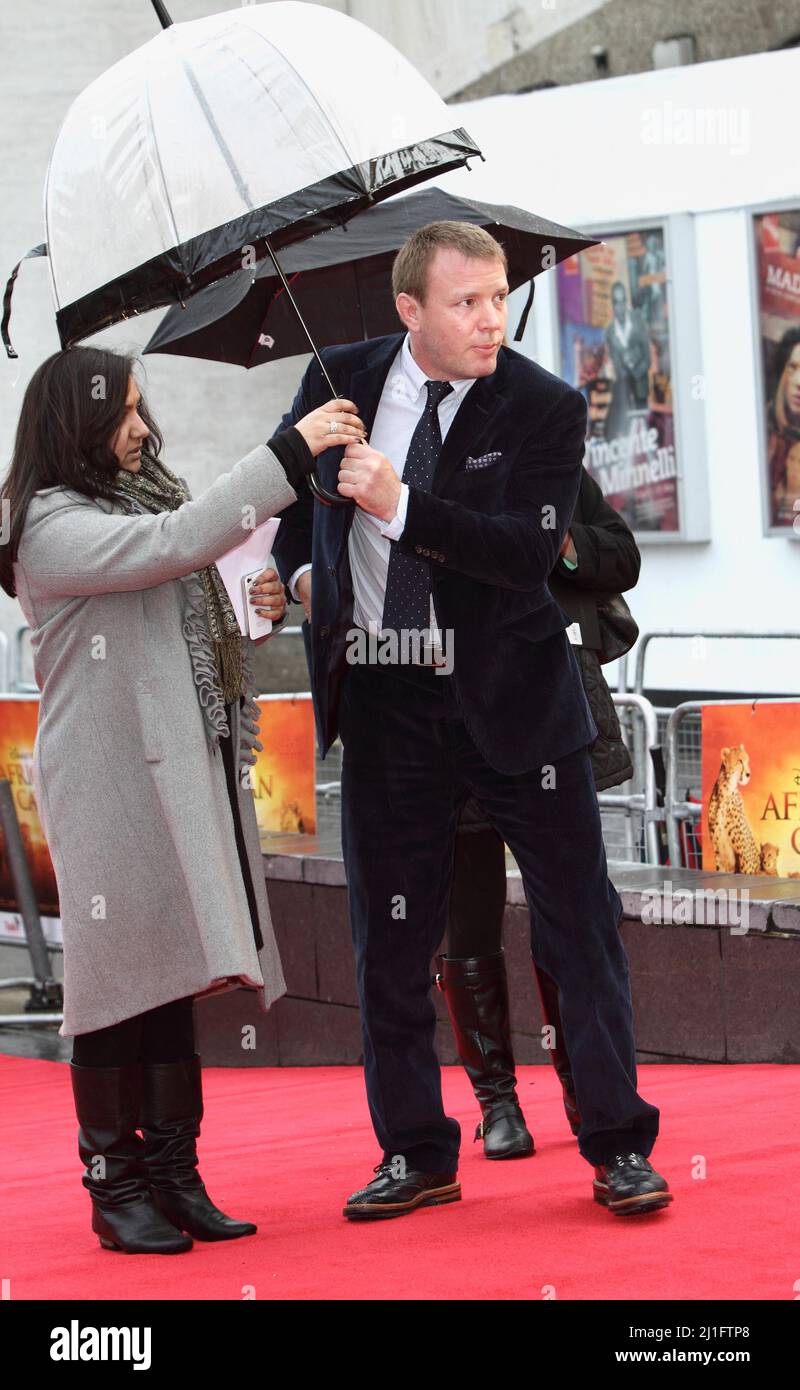 London, UK. 250412. Guy Ritchie at the UK Premiere of African Cats held ...