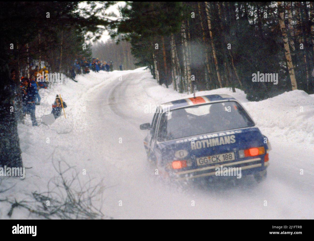 Walter Rohrl (GER) Christian Geistdorfer (GER) Opel Ascona 400 Gr4 ...