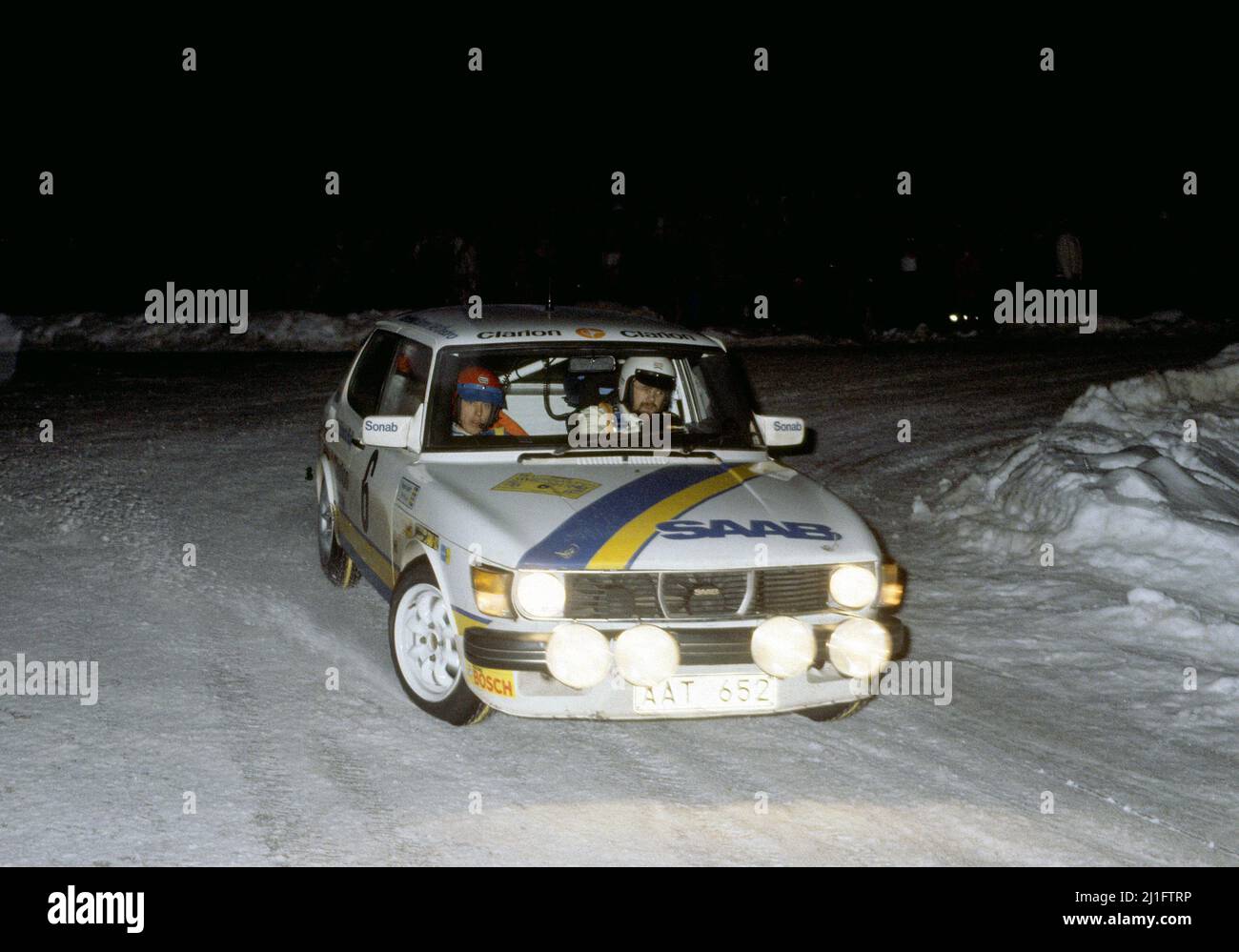 Saab rally team hi-res stock photography and images - Alamy