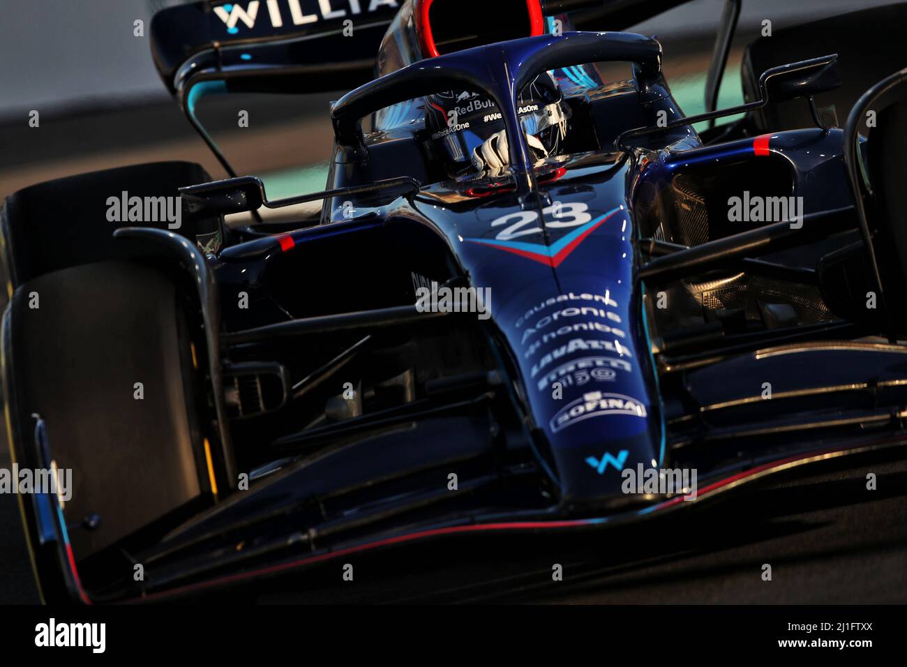 Jeddah, Saudi Arabia. 25th Mar, 2022. Alexander Albon (THA) Williams ...