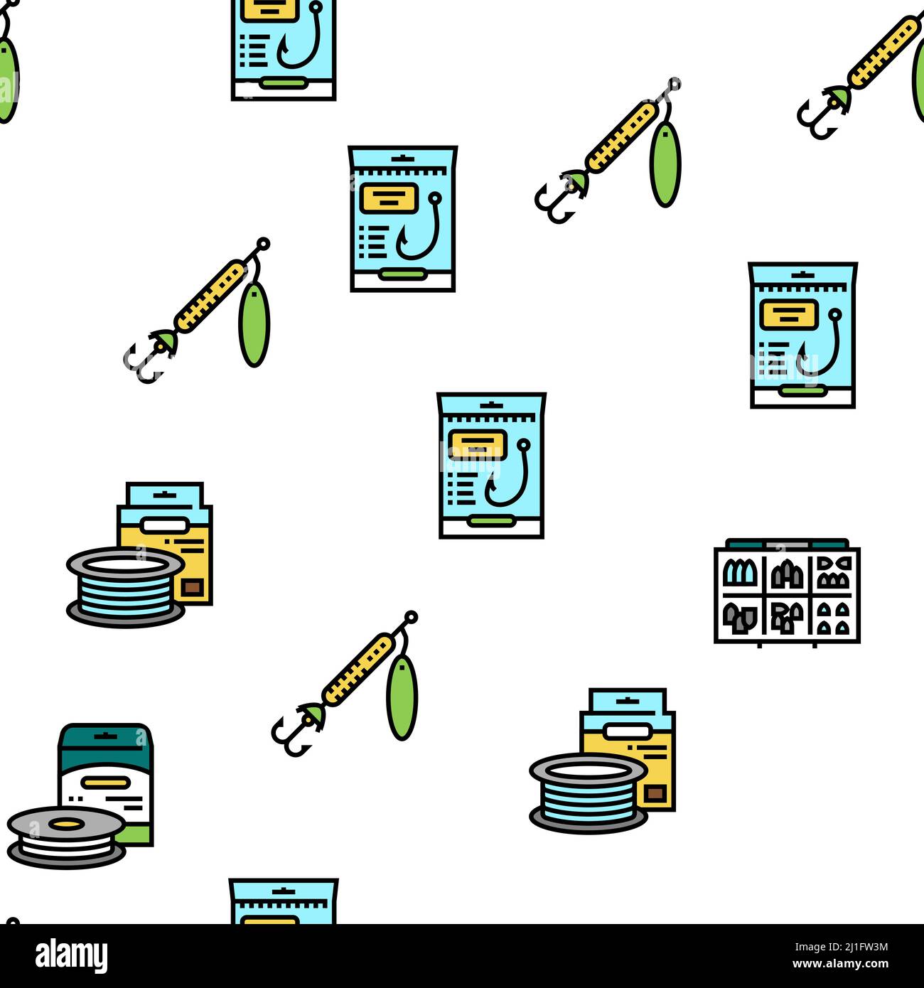 Store shop bait Stock Vector Images - Alamy