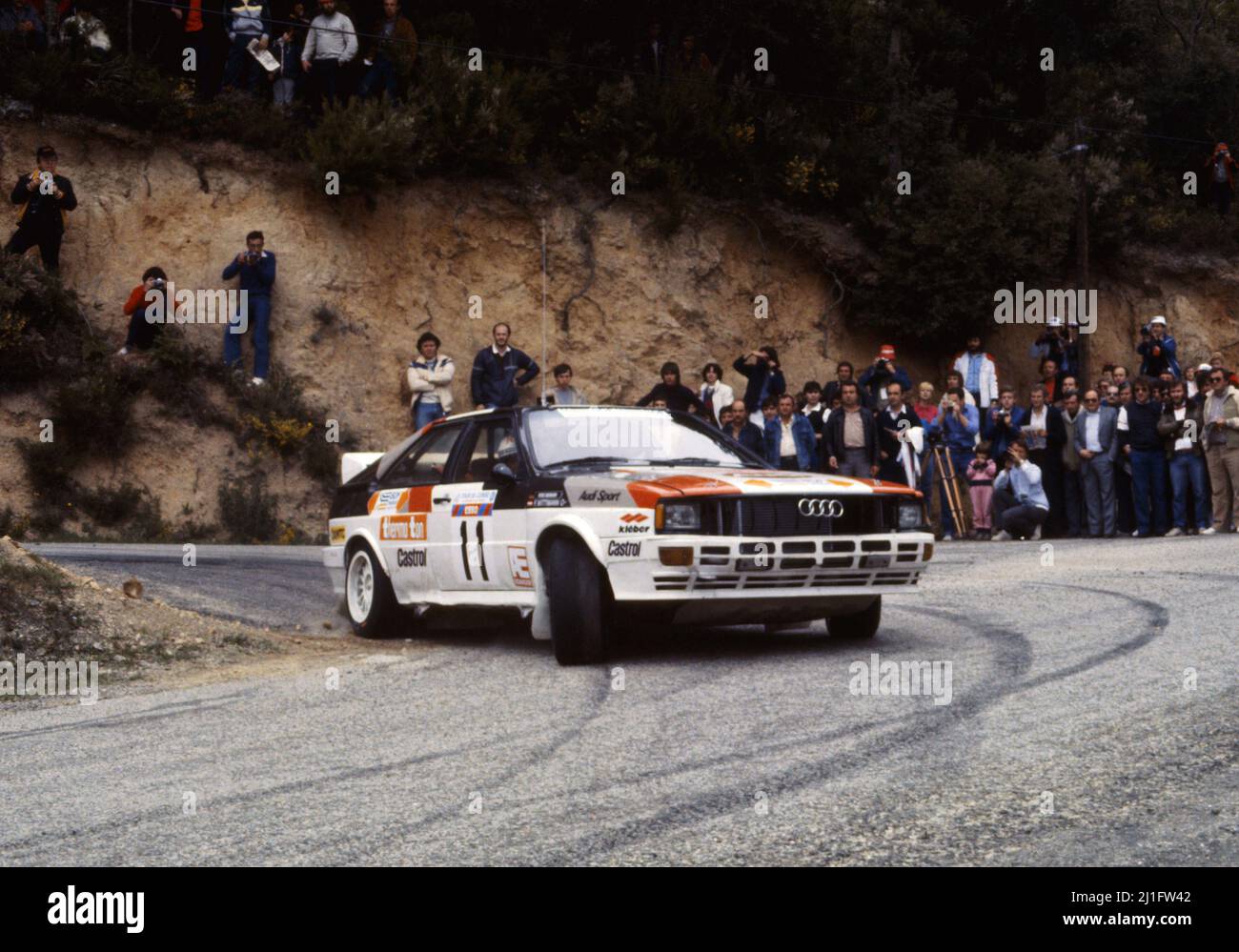 Franz Wittmann (AUT) Peter Diekmann (GER) Audi Quattro Gr4 Audi Sport ...
