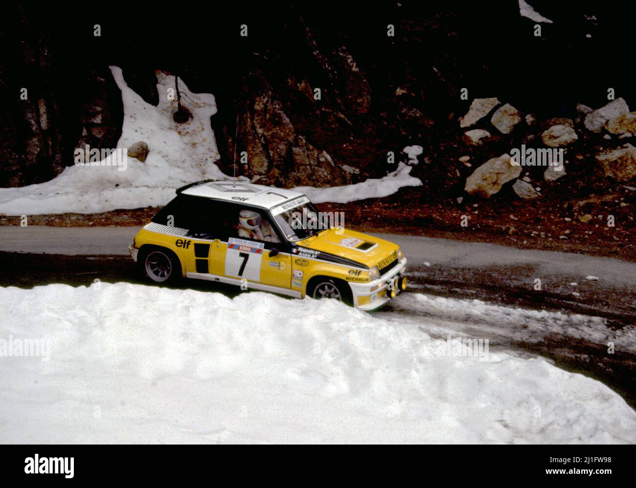 Jean Ragnotti (FRA) Jean-Marc Andrie (FRA) Renault 5 Turbo Gr4 Renault ...