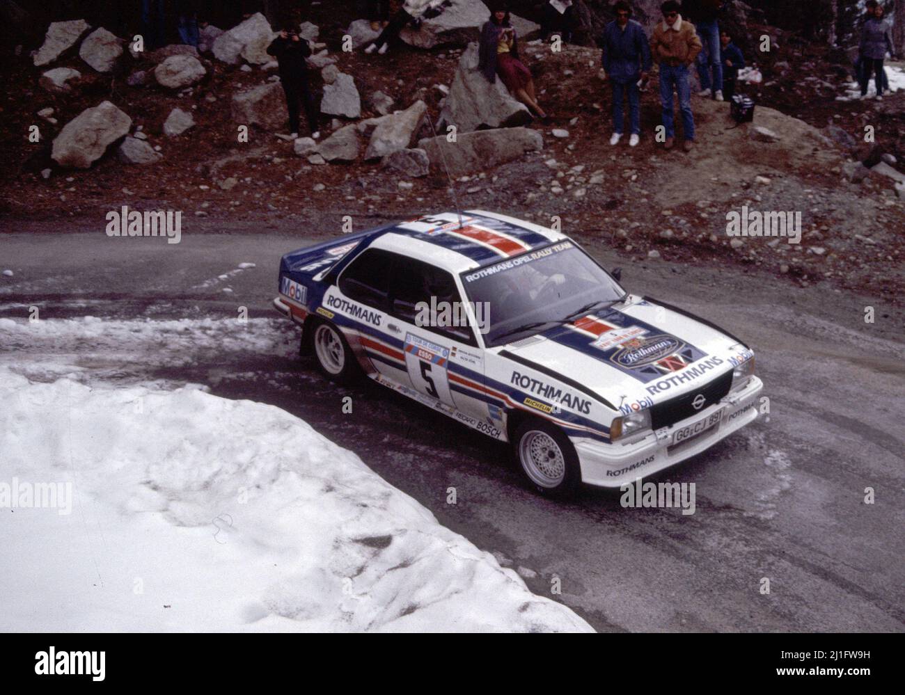 Walter Rohrl (GER) Christian Geistdorfer (GER) Opel Ascona 400 Gr4 ...