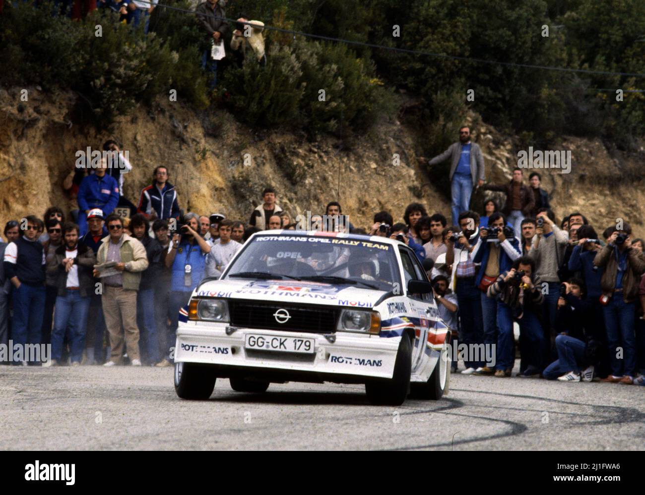 Jochi Kleint (GER) Gunter Wanger (GER) Opel Ascona 400 Gr4 Rothmans ...