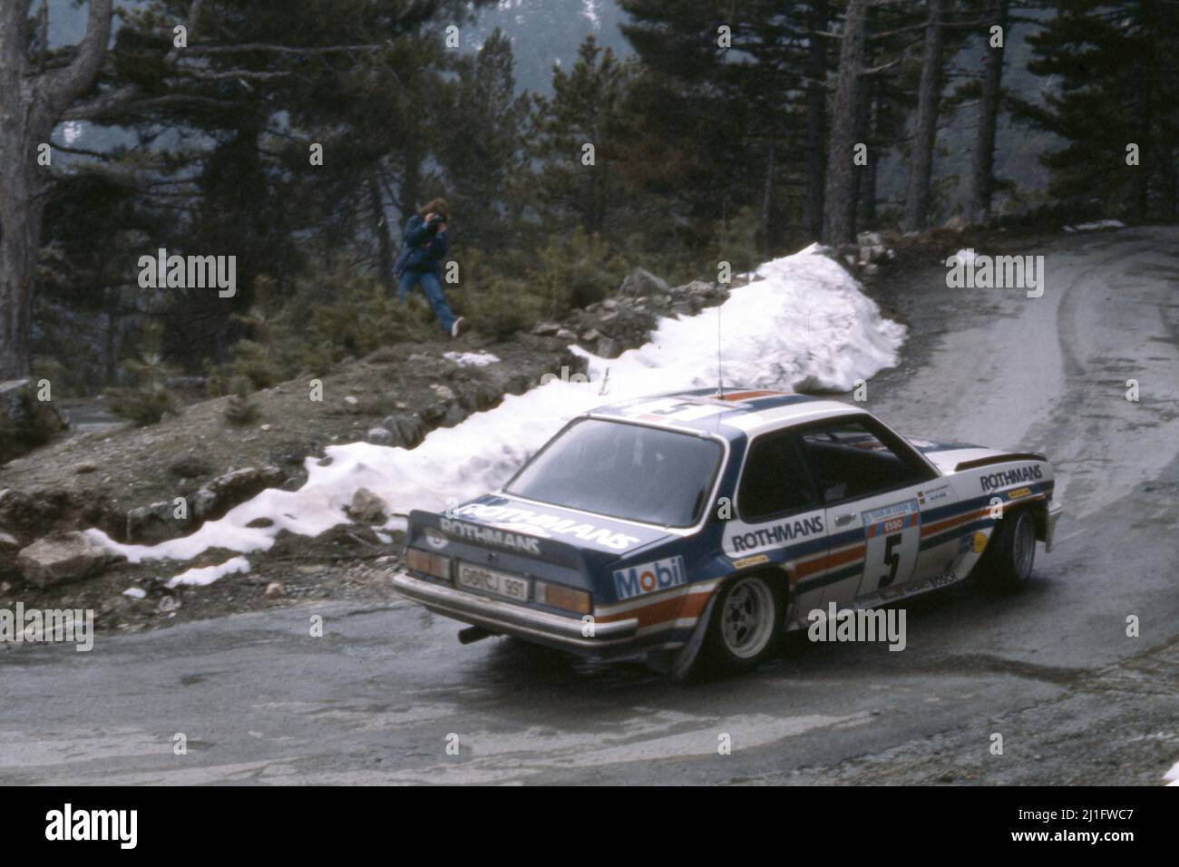 Walter Rohrl (GER) Christian Geistdorfer (GER) Opel Ascona 400 Gr4 ...