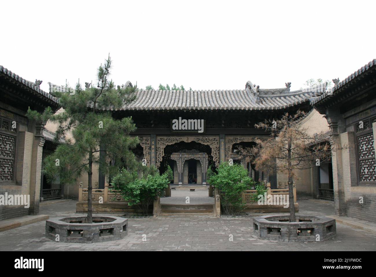 chang family's mansion closed to pingyao (china Stock Photo - Alamy