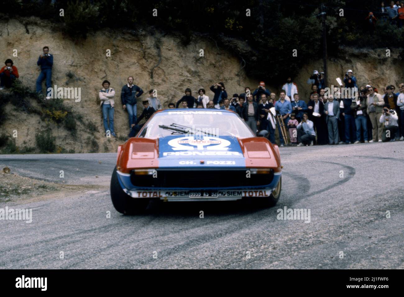 Jean Claude Andruet (FRA) Biche (FRA) Ferrari 308 GTB Gr4 Ch.Pozzi ...