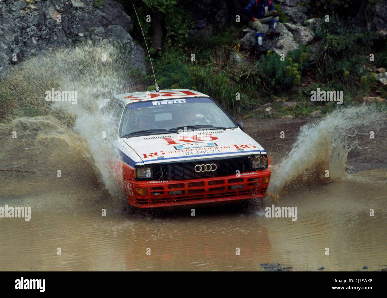 Michele Cinotto (ITA) Emilio Radaelli (ITA) Audi Quattro Gr4 Audi Sport ...