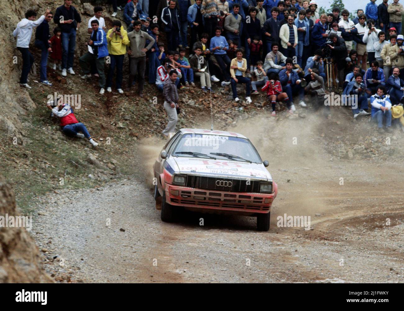 Michele Cinotto (ITA) Emilio Radaelli (ITA) Audi Quattro Gr4 Audi Sport ...