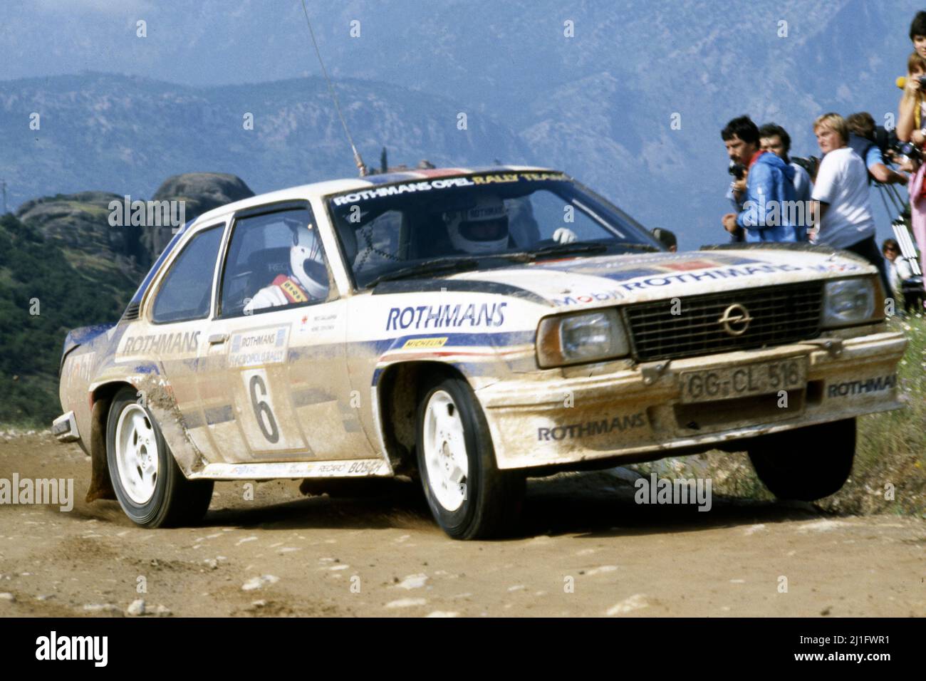 Henri Toivonen (FIN) Fred Callagher (GBR) Opel Ascona 400 Gr4 Rothmans ...