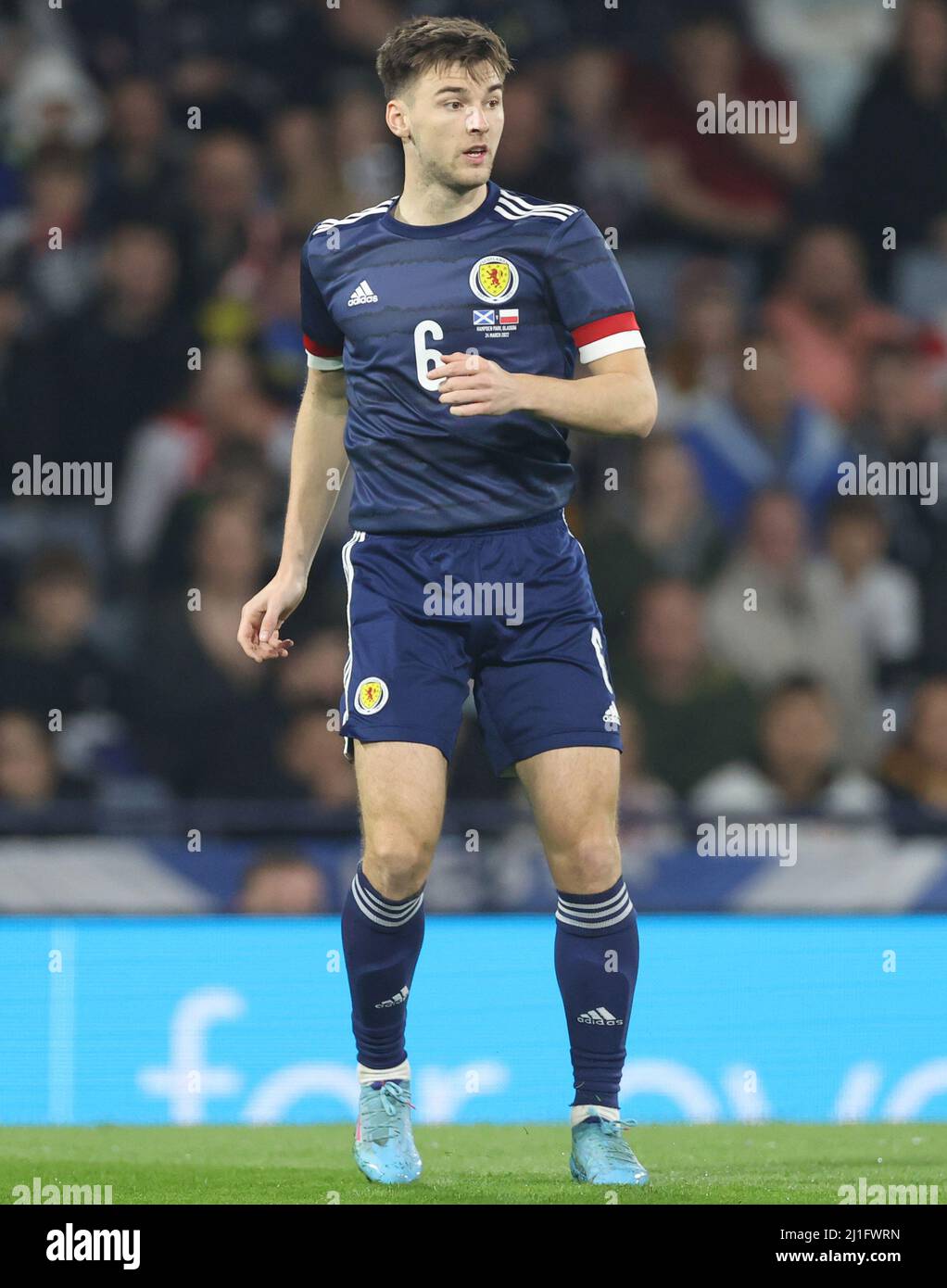 Scotland’s Kieran Tierney during the International Friendly match at ...