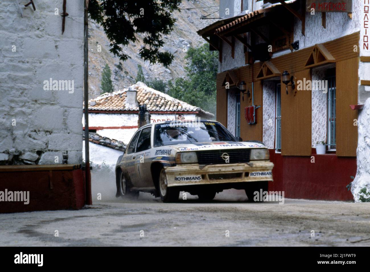 Walter Rohrl (GER) Christian Geistdorfer (GER) Opel Ascona 400 Gr4 ...