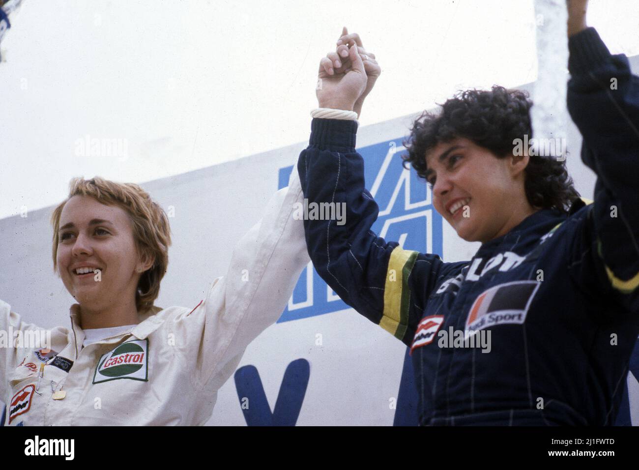 Michele Mouton (FRA) Fabrizia Pons (ITA) Audi Sport 1st position ...