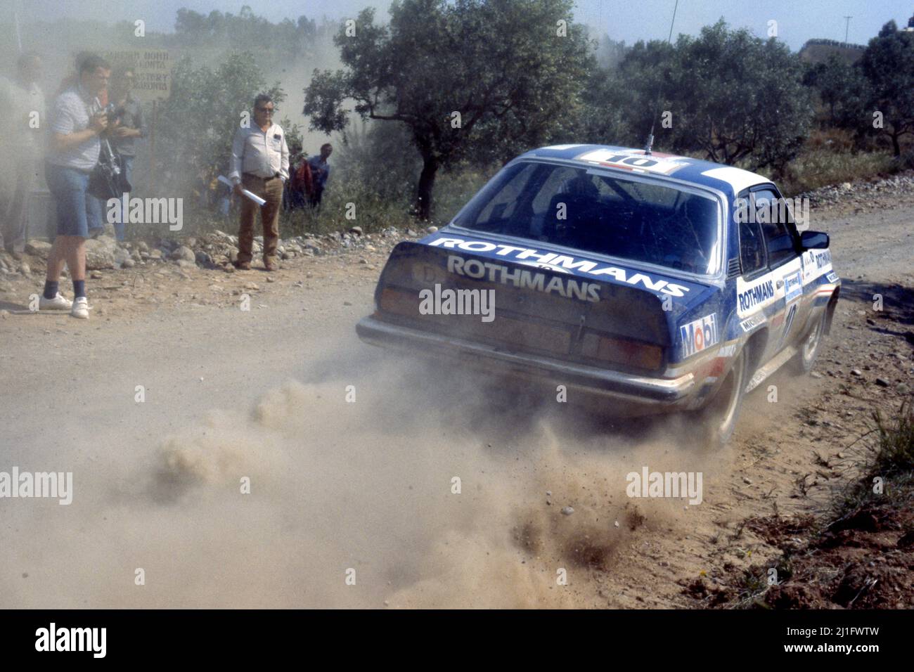 Jimmy McRae (GBR) Ian Grindrod (GBR) Opel Ascona 400 Gr4 Rothmans Opel ...