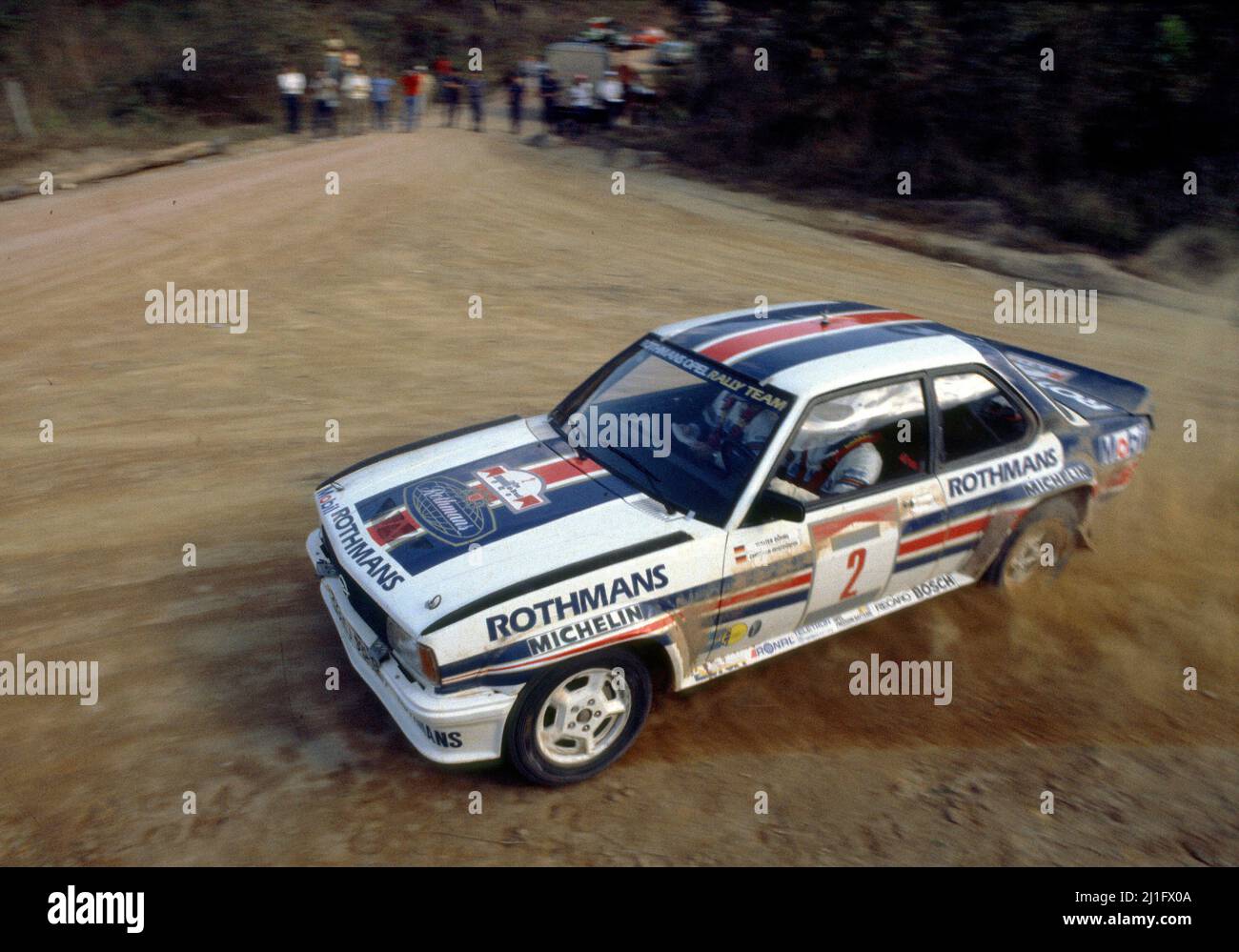 Walter Rohrl (GER) Christian Geistdorfer (GER) Opel Ascona 400 Gr4 ...