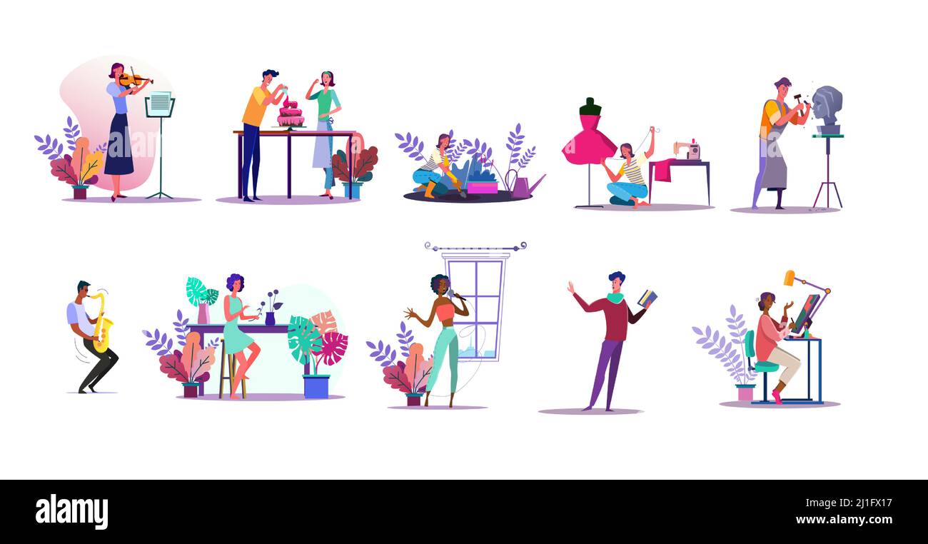 Artistic vocation Stock Vector Images - Alamy