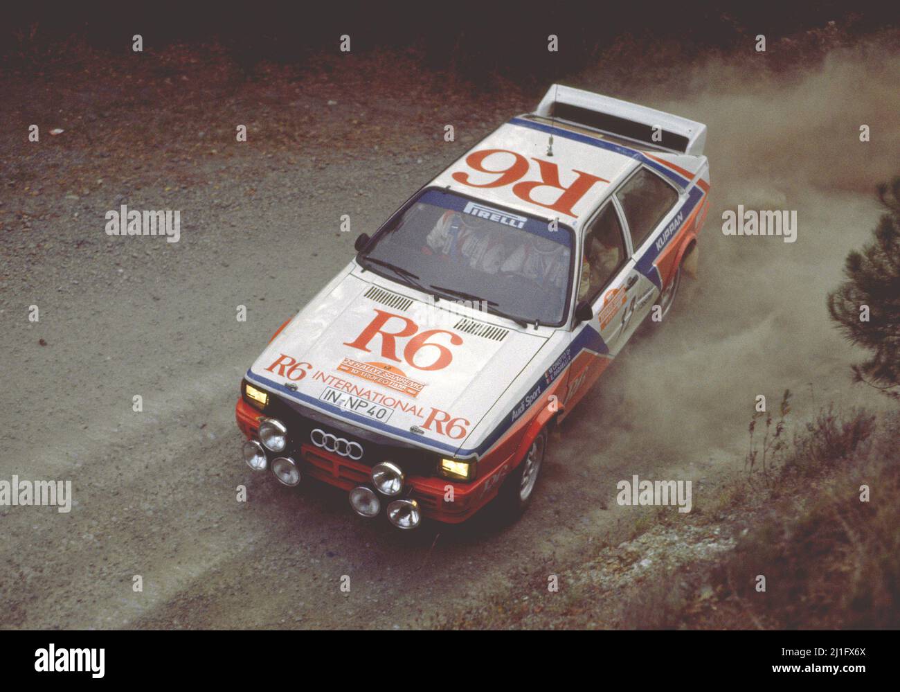 Michele Cinotto (ITA) Emilio Radaelli (ITA) Audi Quattro Gr4 Seree R6 ...