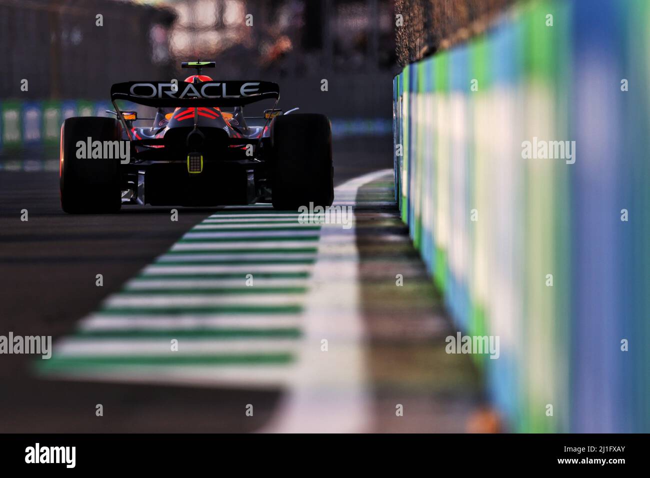 Jeddah, Saudi Arabia. 25th Mar, 2022. Sergio Perez (MEX) Red Bull ...