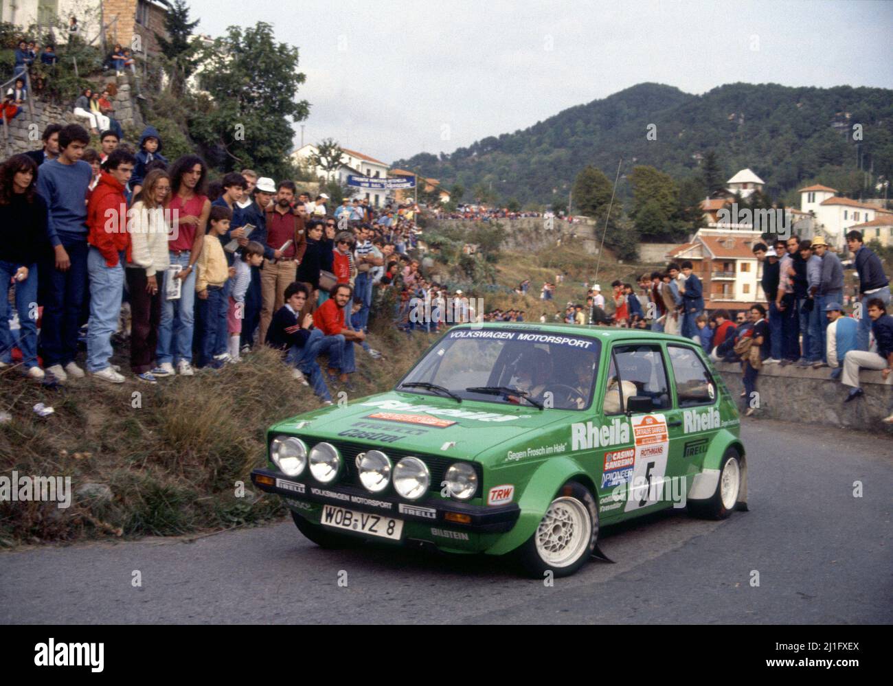 Per Eklund (SWE) Ragnar Spjuth (SWE) Volswagen Golf 16S Gr4 Volkswagen ...