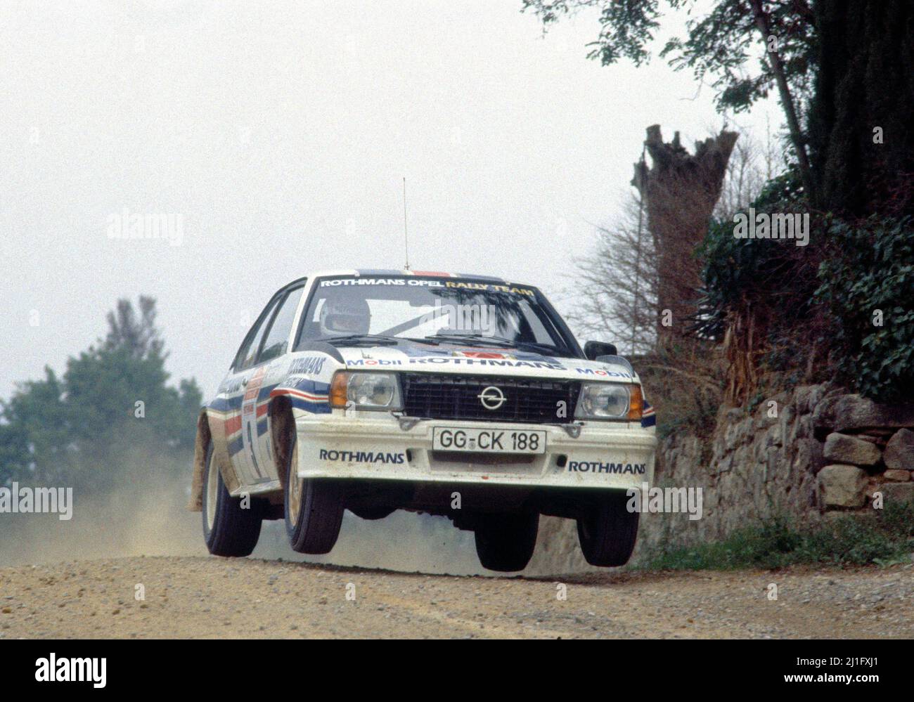 Walter Rohrl (GER) Christian Geistdorfer (GER) Opel Ascona 400 Gr4 ...