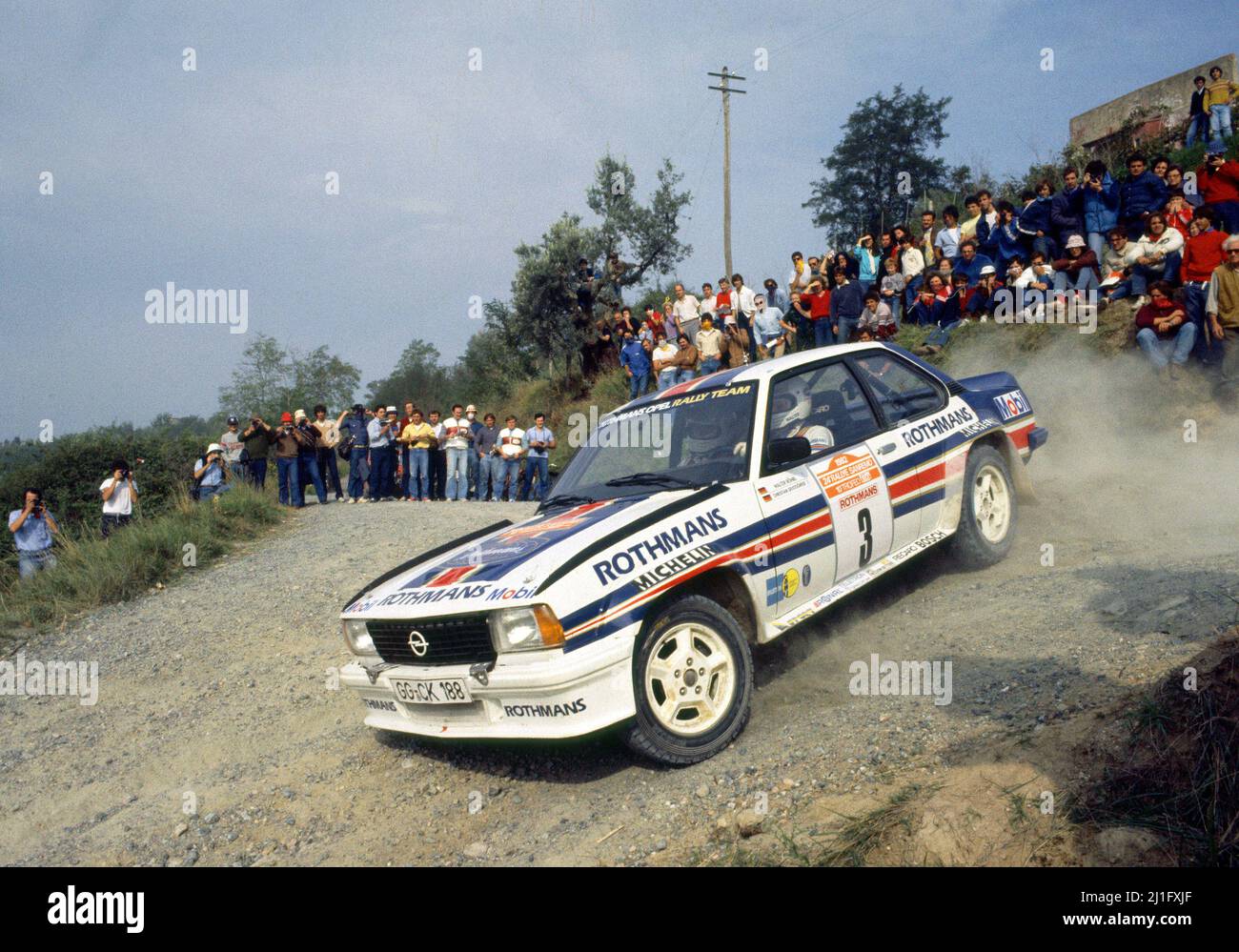 Walter Rohrl (GER) Christian Geistdorfer (GER) Opel Ascona 400 Gr4 ...