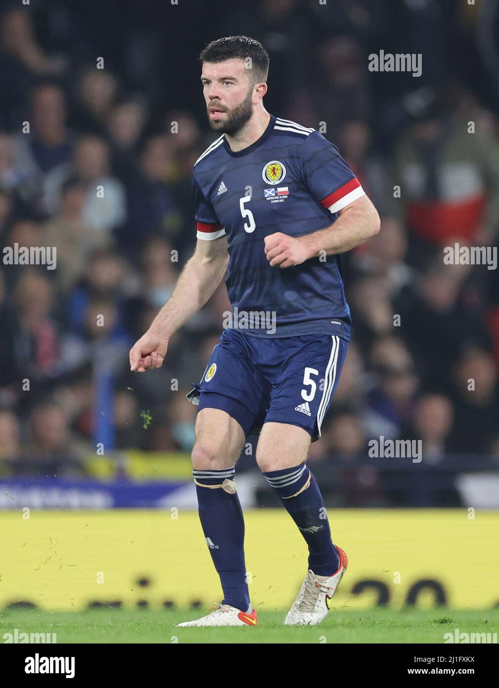Scotland’s Grant Hanley during the International Friendly match at ...