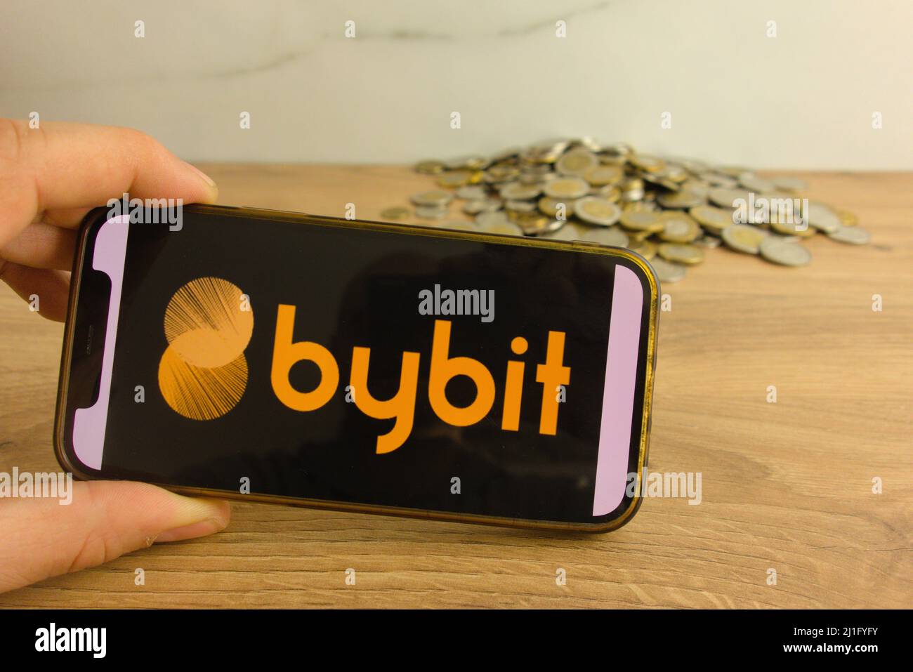 Logo bybit hi-res stock photography and images - Alamy