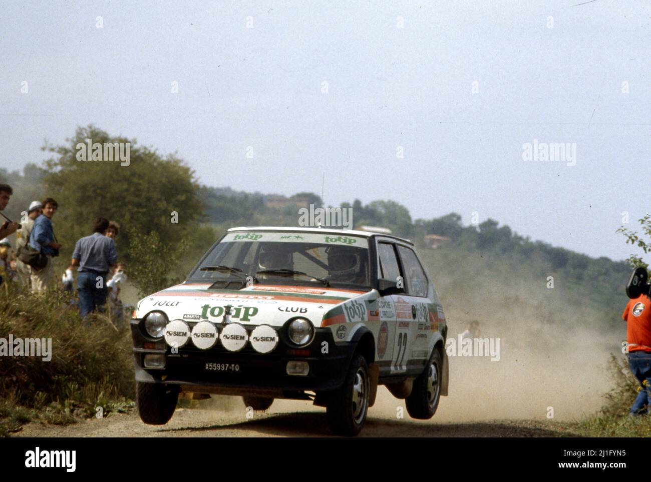 Carlo Capone (ITA) Luigi Pirollo (ITA) Fiat Ritmo Abarth 125 GrA Jolly ...