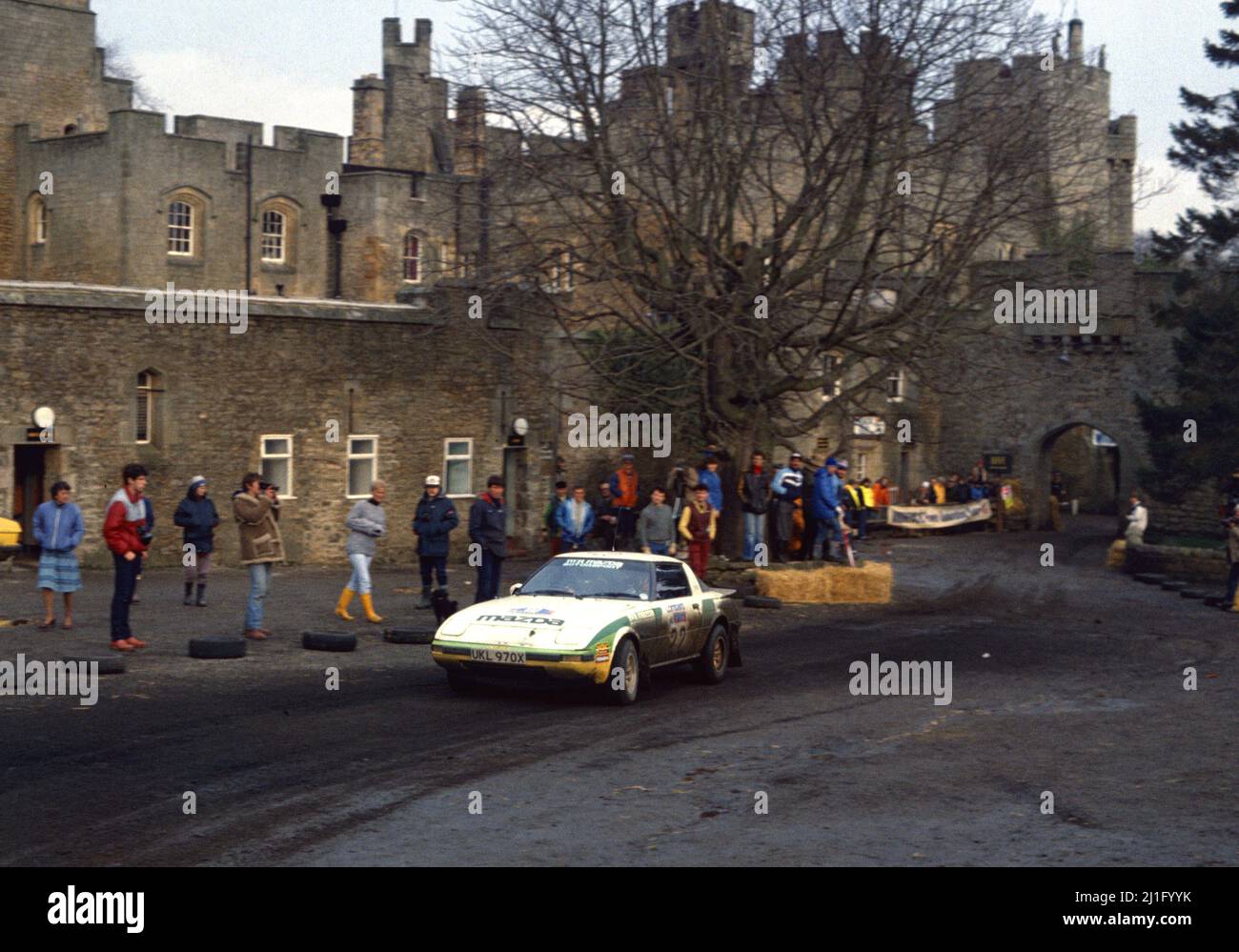 Rod Millen (NZL) Bryan Harris (GBR) Mazda RX7 TWR Mazda Motorsport Gr2 ...