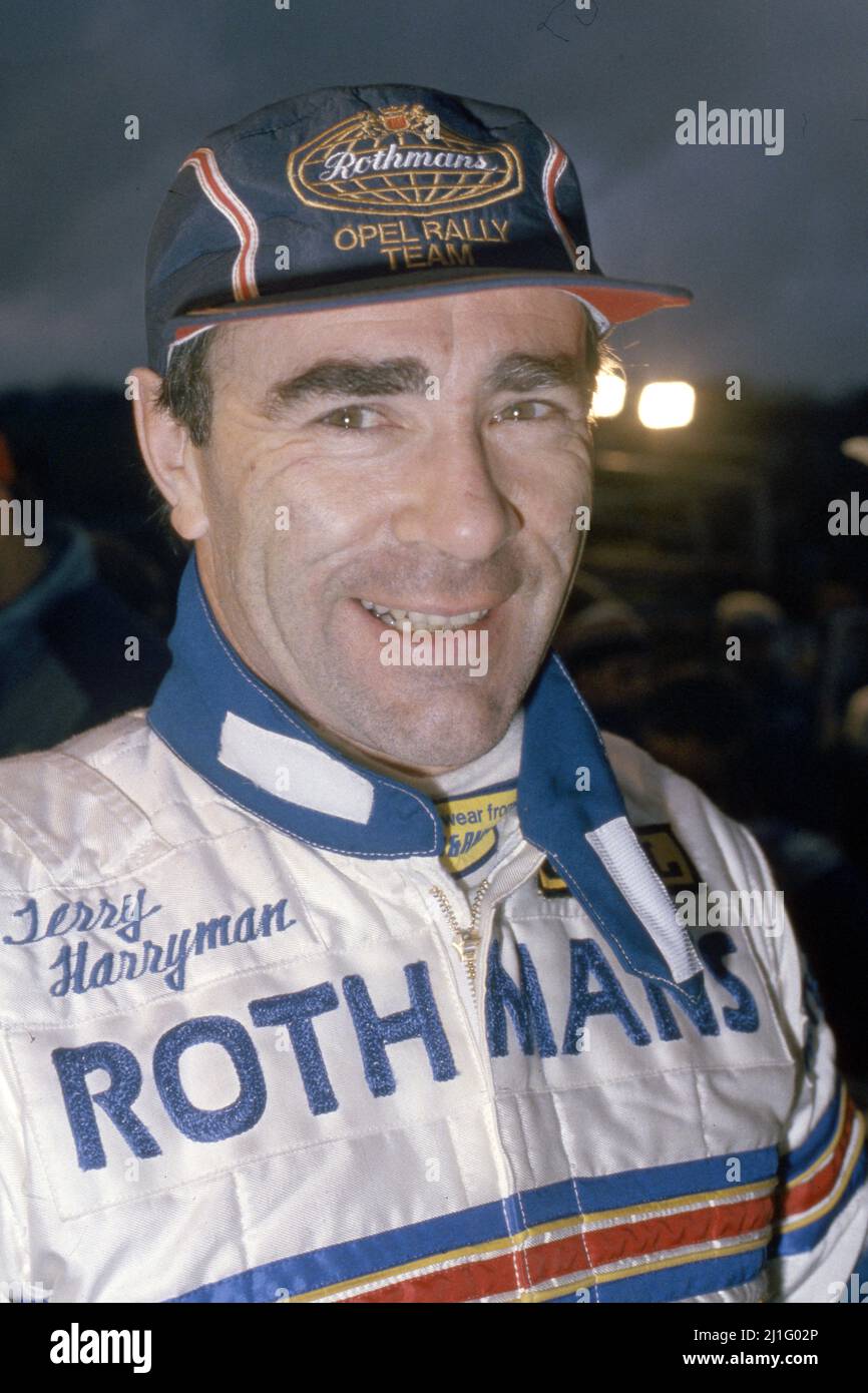 Terry Harryman (GBR) Opel Rothmans Rally Team Stock Photo - Alamy