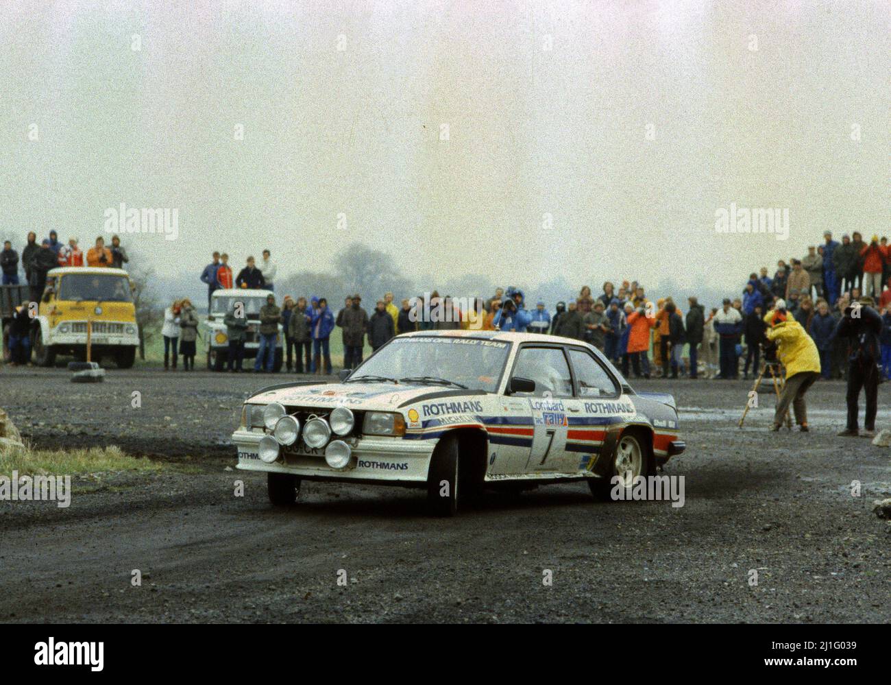 Henri Toivonen (FIN) Fred Gallagher (GBR) Opel Ascona 400 Gr4 Rothmans ...