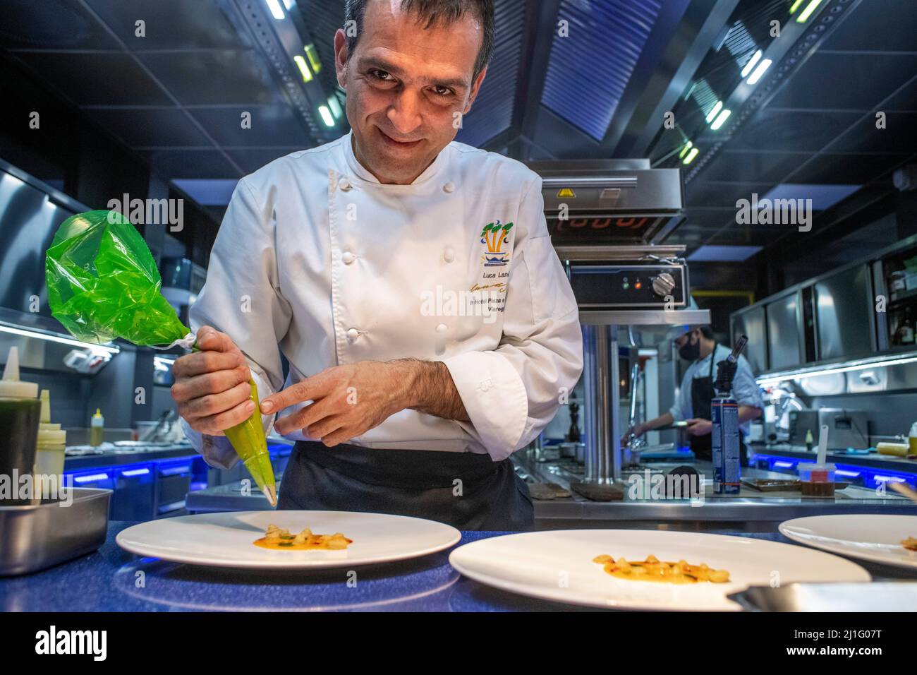 Gourmet getaway italian food Michelin starred chef Luca Landi ...