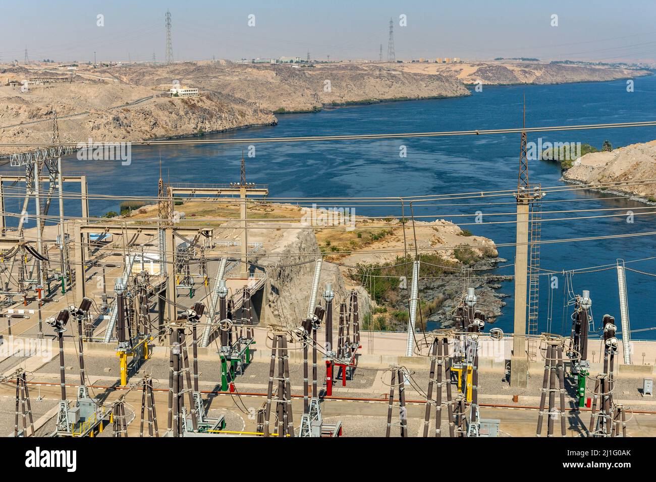 Aswan High Dam, Egypt Stock Photo - Alamy