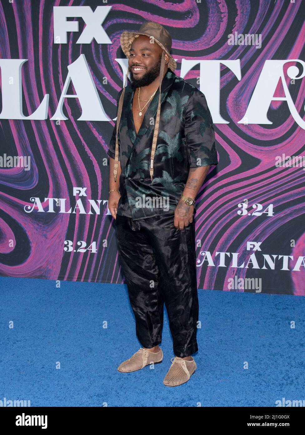 March 24, 2022, Hollywood, California, USA: Stephen Glover attends the ...