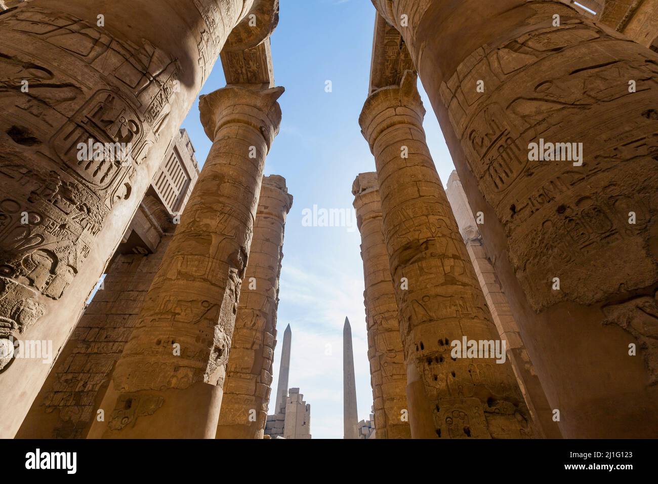 Ramses ii hypostyle hall hi-res stock photography and images - Alamy