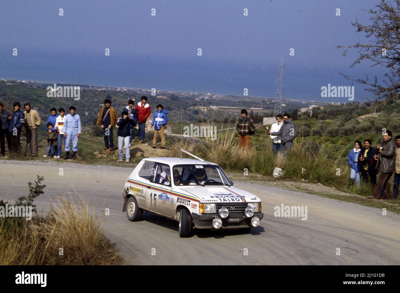 Giovanni Gianni Del Zoppo (ITA) Elisabetta Betty Tognana (ITA) Peugeot ...