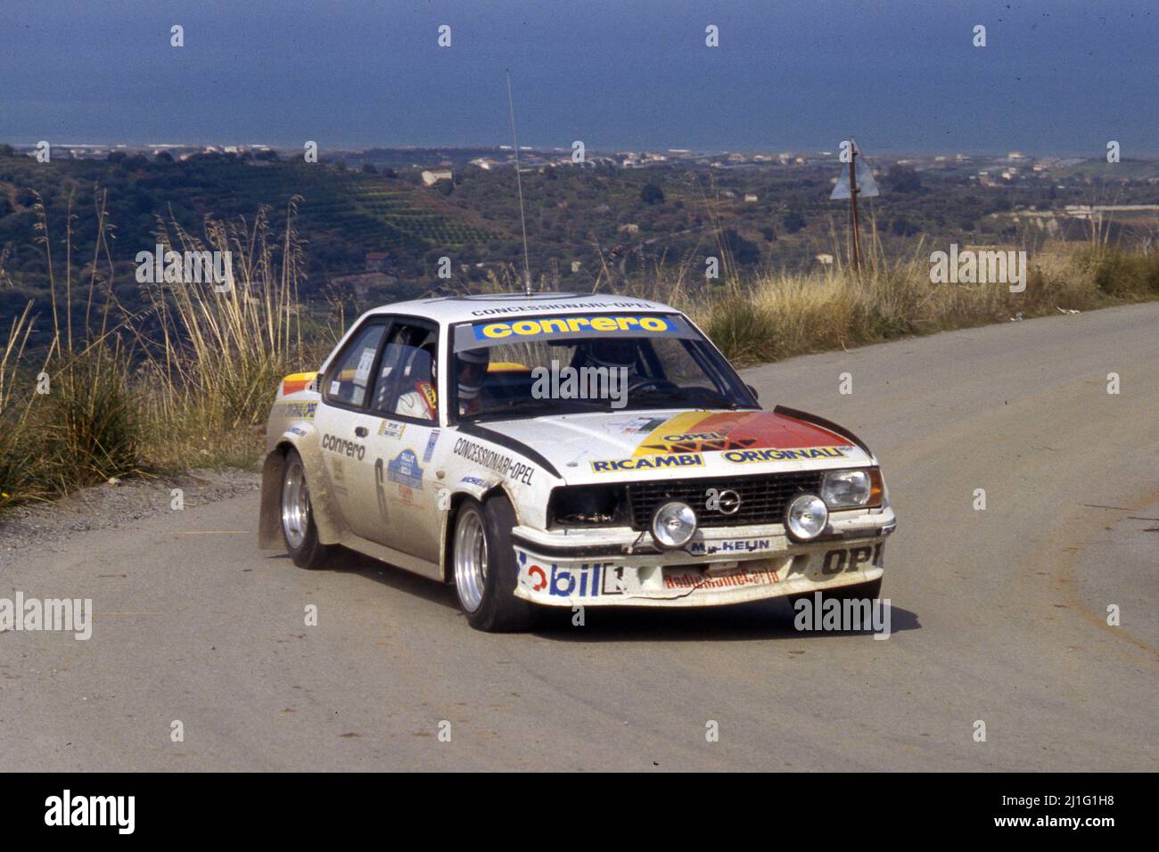 Dario Cerrato (ITA) Giuseppe Geppi Cerri (ITA) Opel Ascona 400 GrB ...