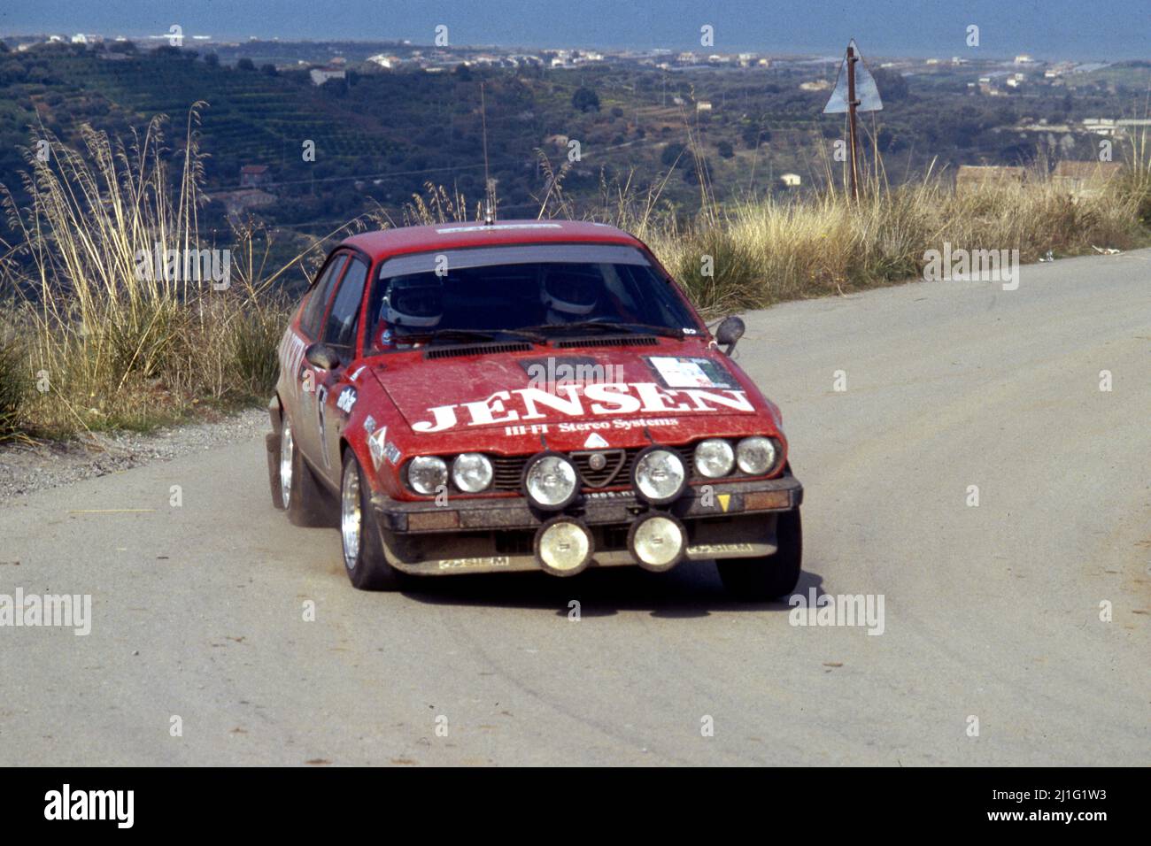 Federico Tramezzino Ormezzano (ITA) Claudio Berro (ITA) Alfa Romeo ...