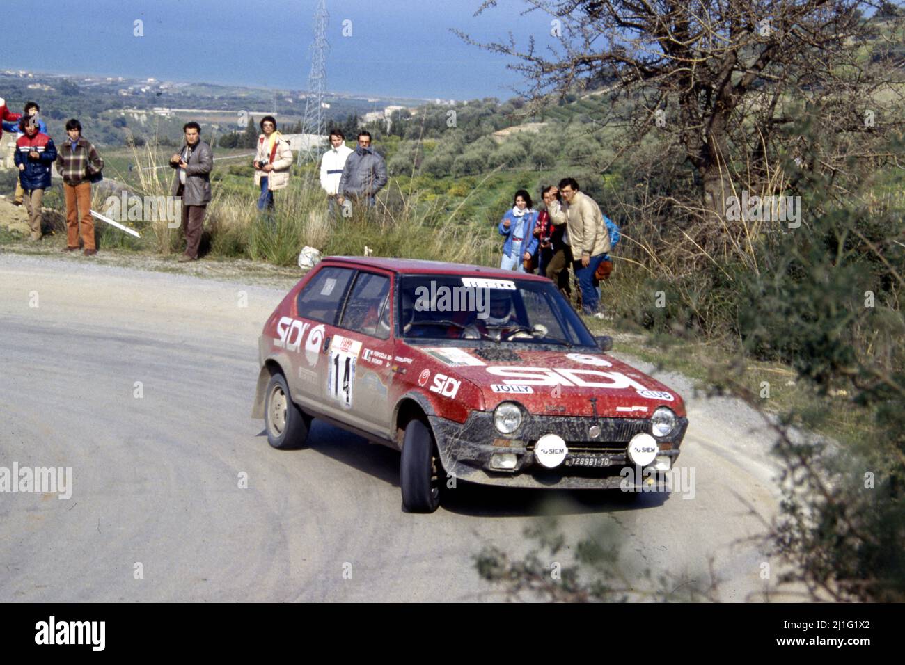 Daniele Signori (ITA) Mario Ferfoglia (ITA) Fiat Ritmo Abarth 125Tc GrN Jolly Club Sartori ...