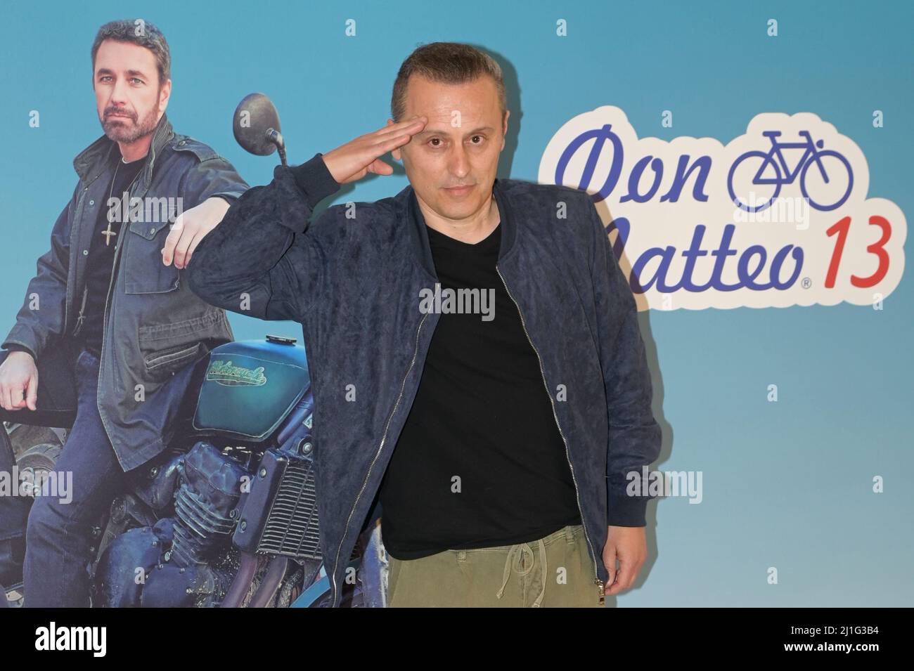 Pietro Pulcini attends the photocall of the Rai fiction Don Matteo 13 ...