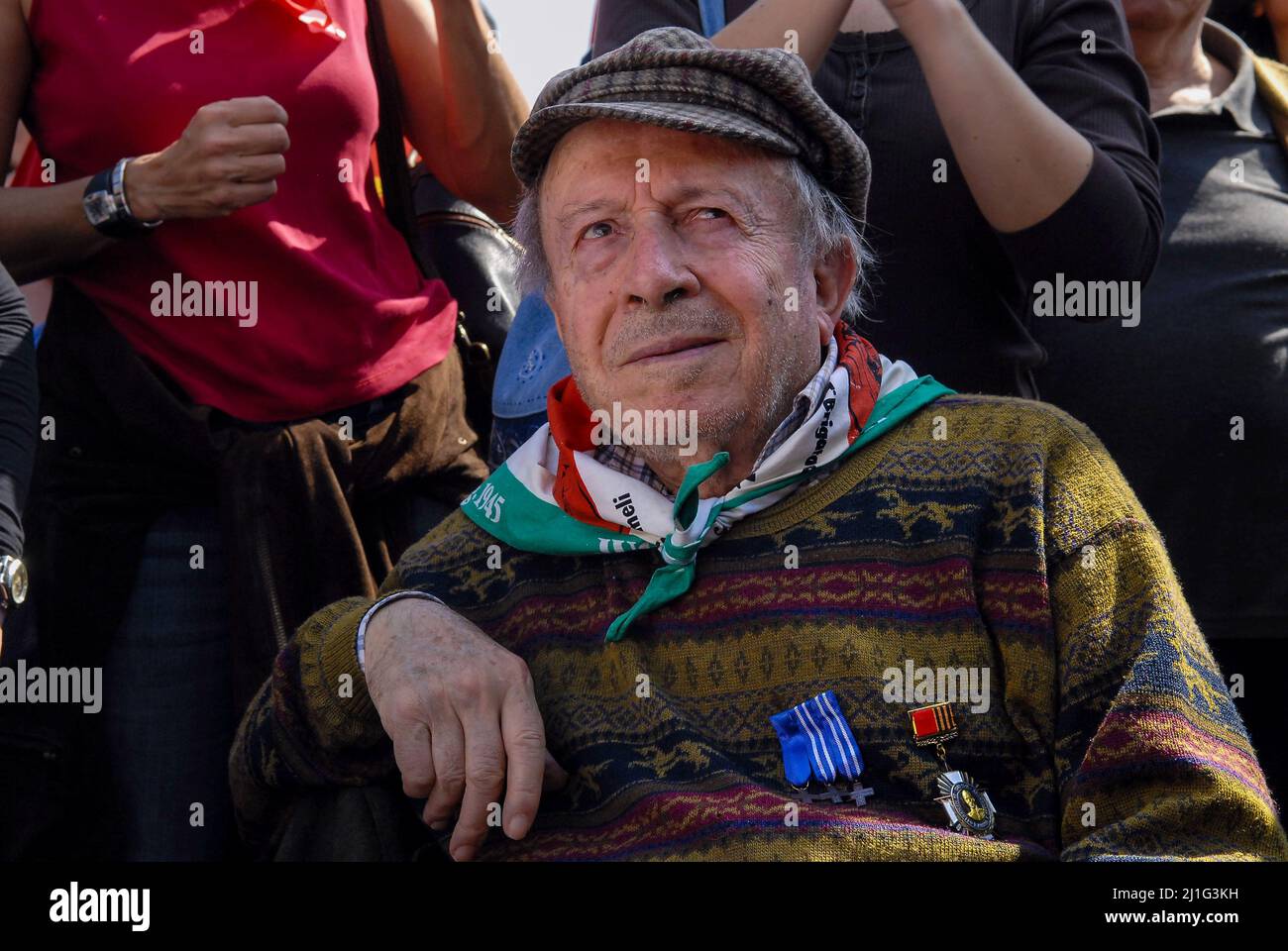 Rome, Italy 25/04/2009: Demonstration for the Liberation Day. ©Andrea ...