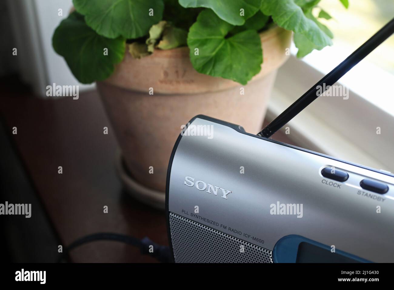 An FM radio, from Sony, which is powered by batteries, is good in times ...